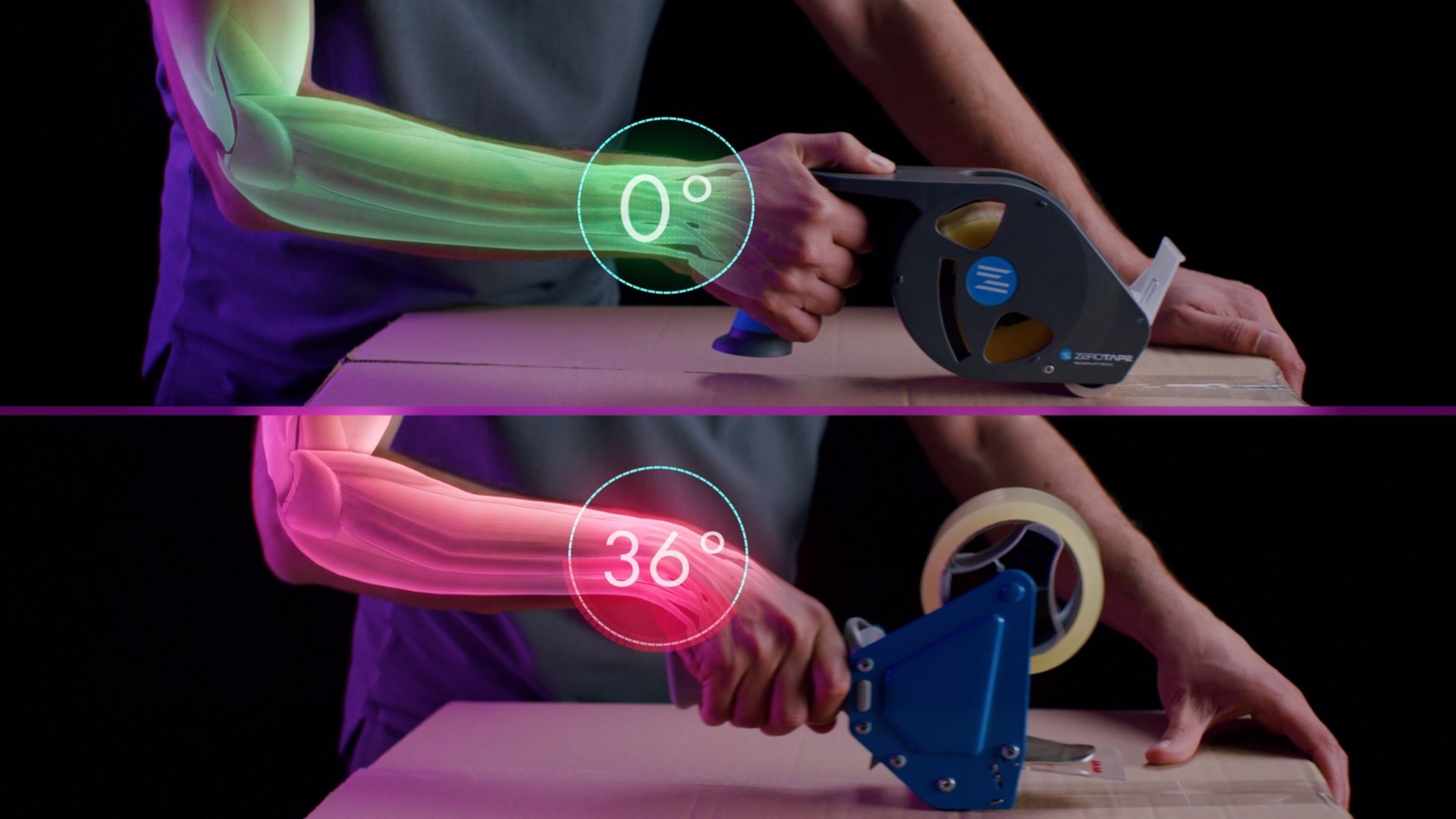 Ergonomische tape dispenser van Topa