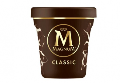 Duurzame verpakking voor Magnum-ijs