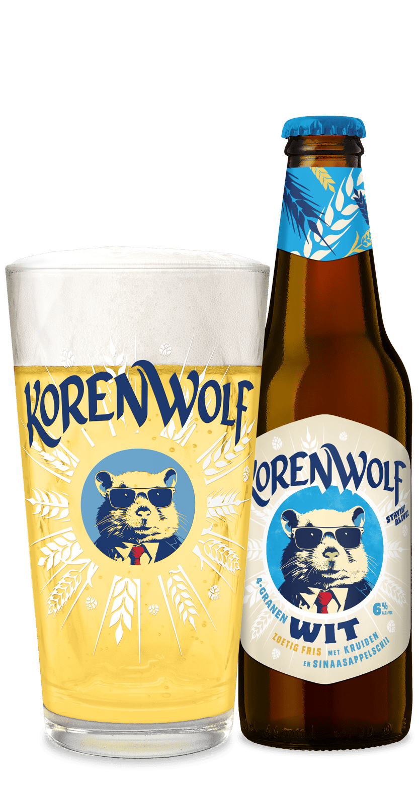 Gulpener introduceert witbier met campagne Fok de Korenwolf