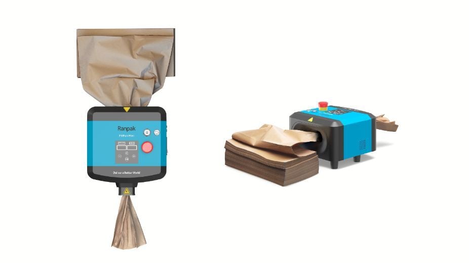 FillPak Mini: compacte papierkussenmachine voor kleine verpakkingsruimtes